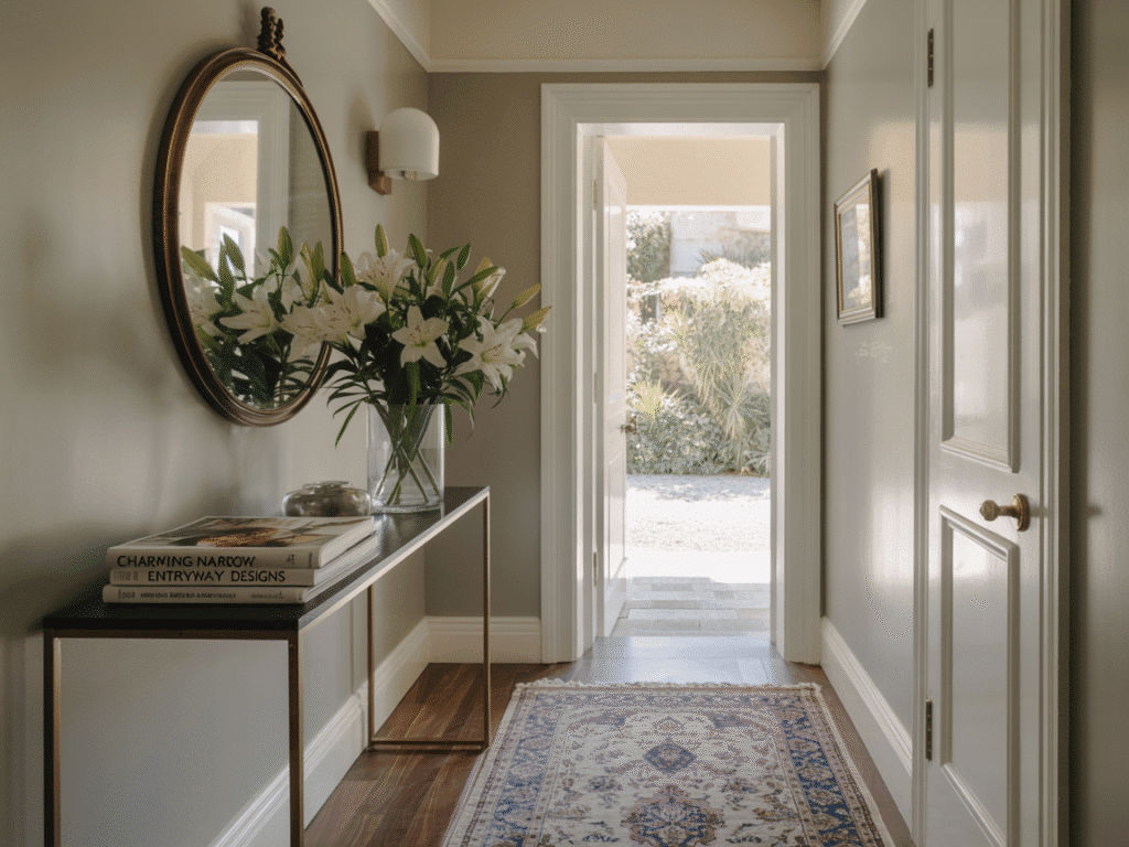 15 Charming Narrow Entryway Designs to Enhance Your Home’s Welcome ...